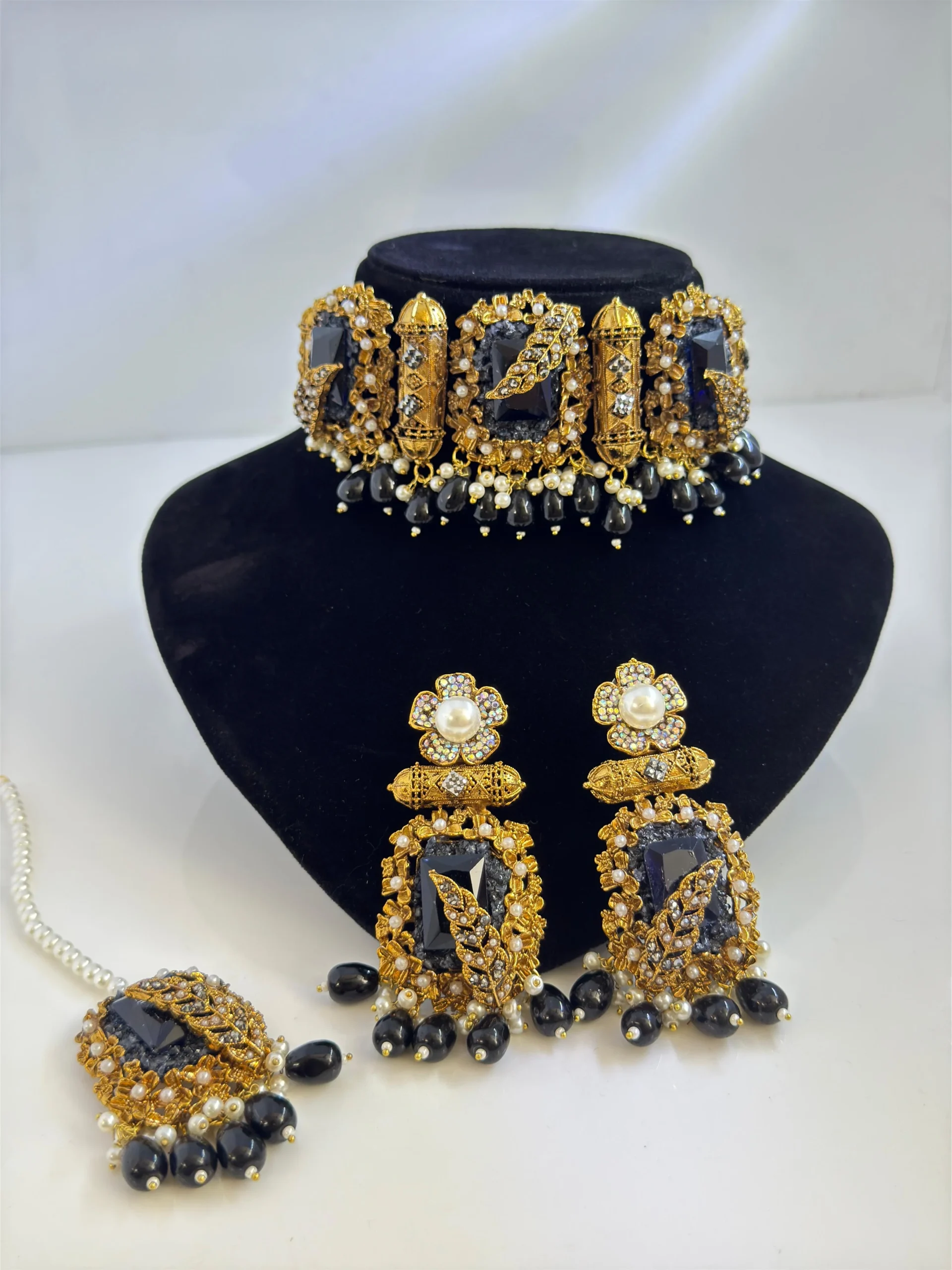 ROYAL BLUE SET - Mornee Jewellery