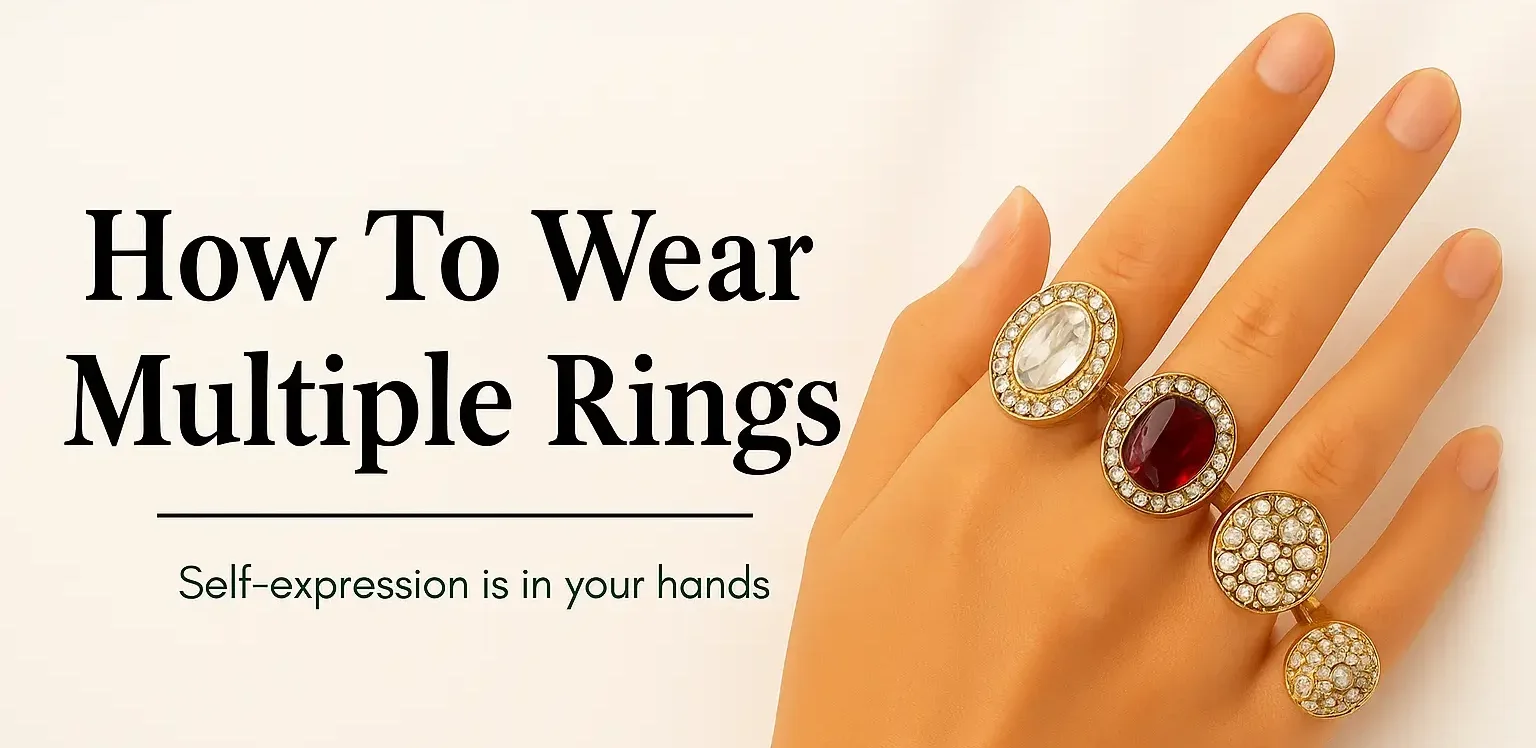How To Wear Multiple Rings – Styling Tips for 2025 - Mornee Jewellery